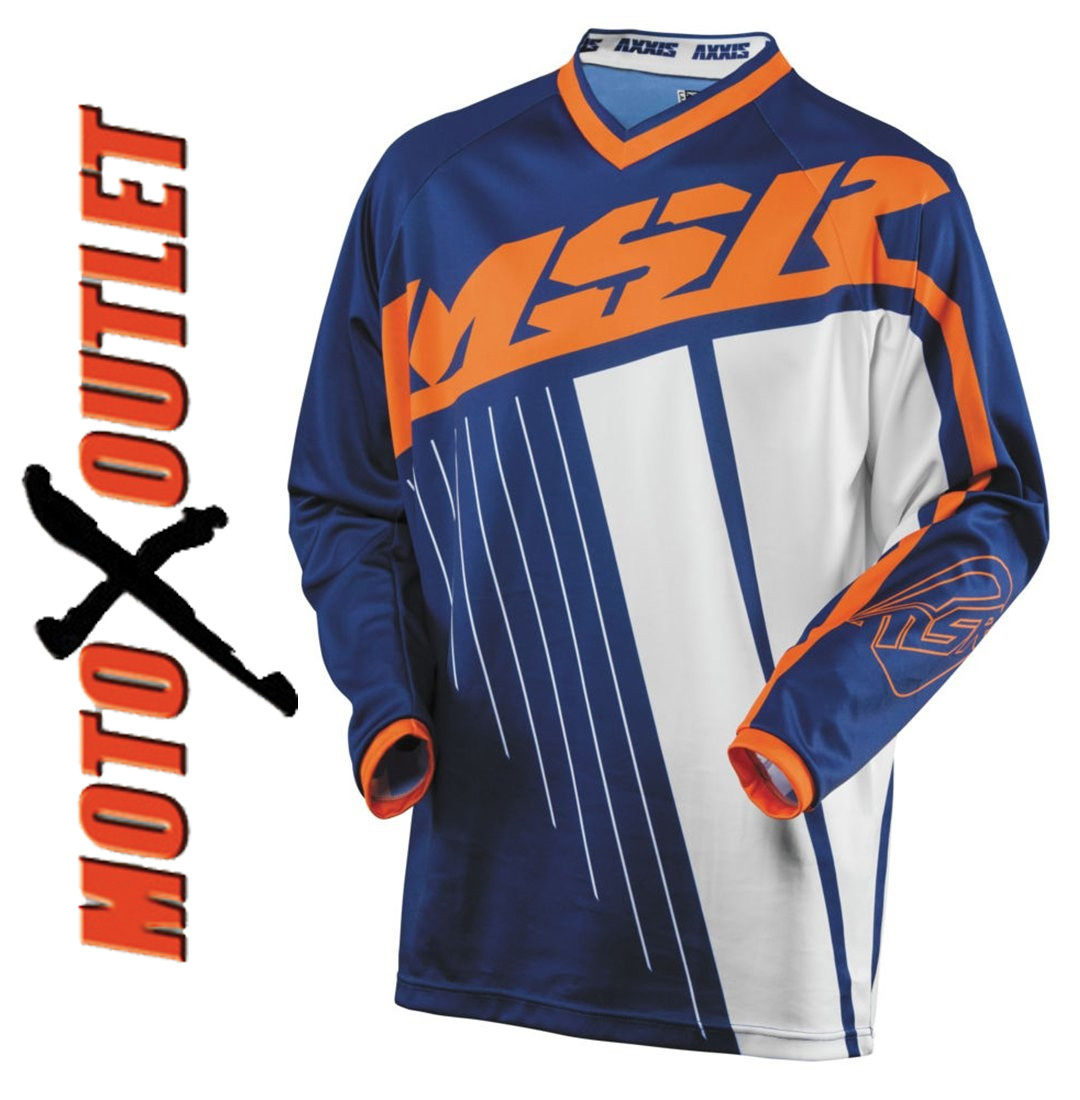 MSR Dirt Bike Axxis Motocross Racing Gear Jersey Atv Orange Kids Adult ...