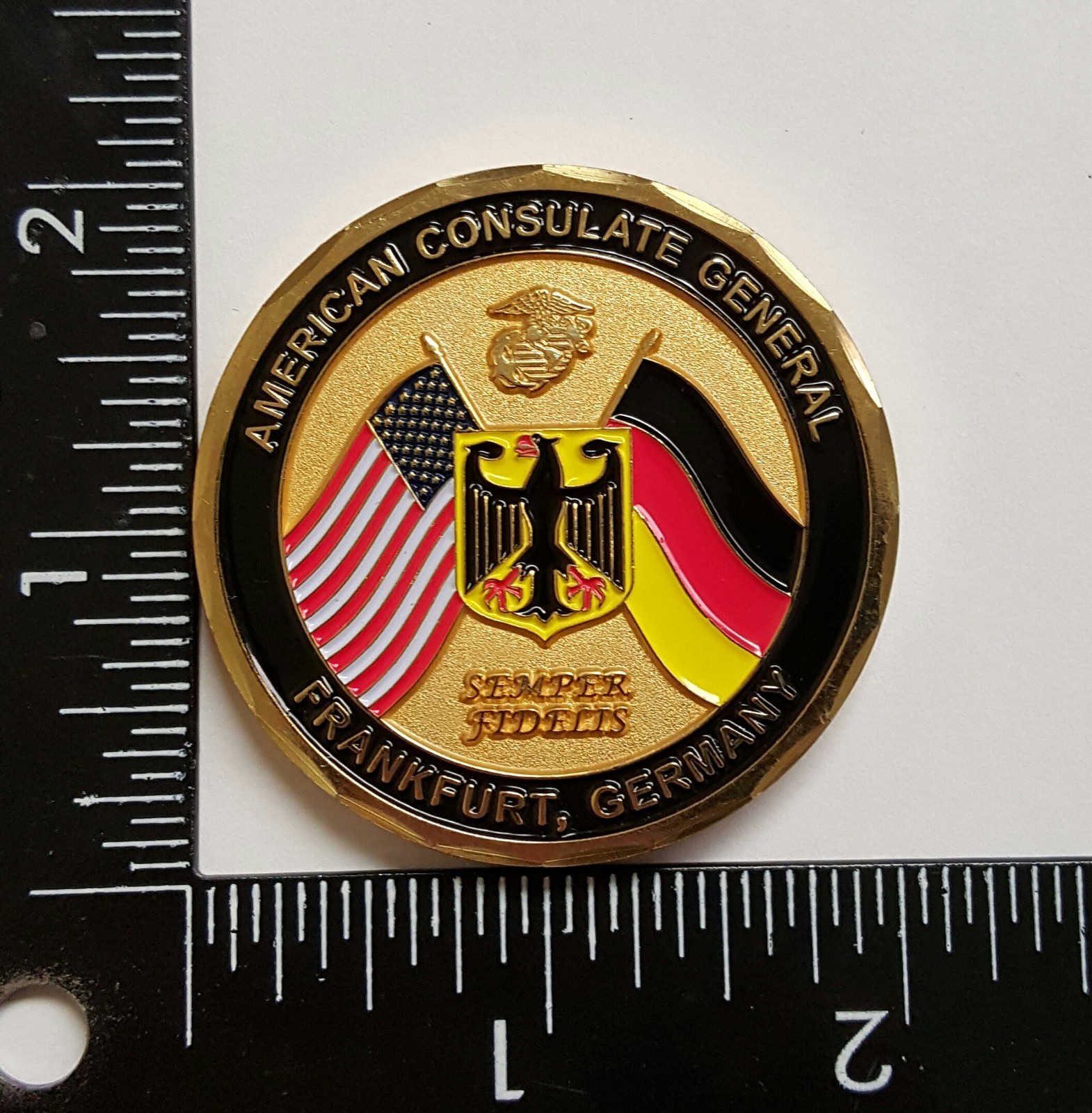 Marine Security Guard MSG-Det American Consulate General Frankfurt ...