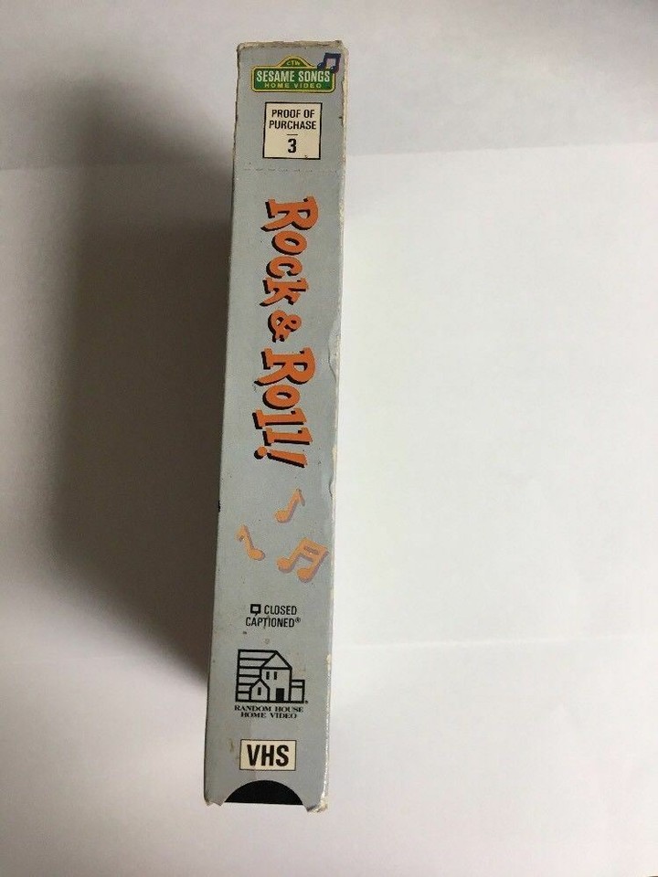 Sesame Street Songs-Rock & Roll [VHS] [VHS Tape] [1990]TESTED-RARE ...