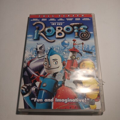 Robots DVD Full Screen Edition Halle Berry Robin Williams Amanda Bynes ...
