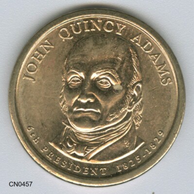 USA - 2008 'D' ONE DOLLAR JOHN QUINCY ADAMS PRESIDENTIAL COIN MONEY | eBay