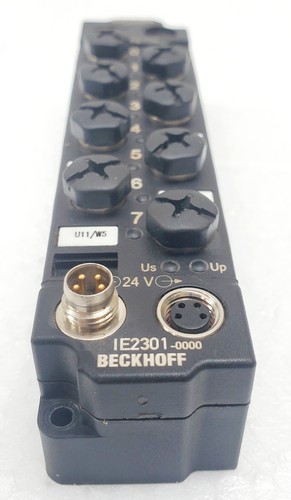 IE2301 BECKHOFF EXTENSION BOX, 4-CHANNEL DIGITAL INPUT+ 4-CHANNEL ...