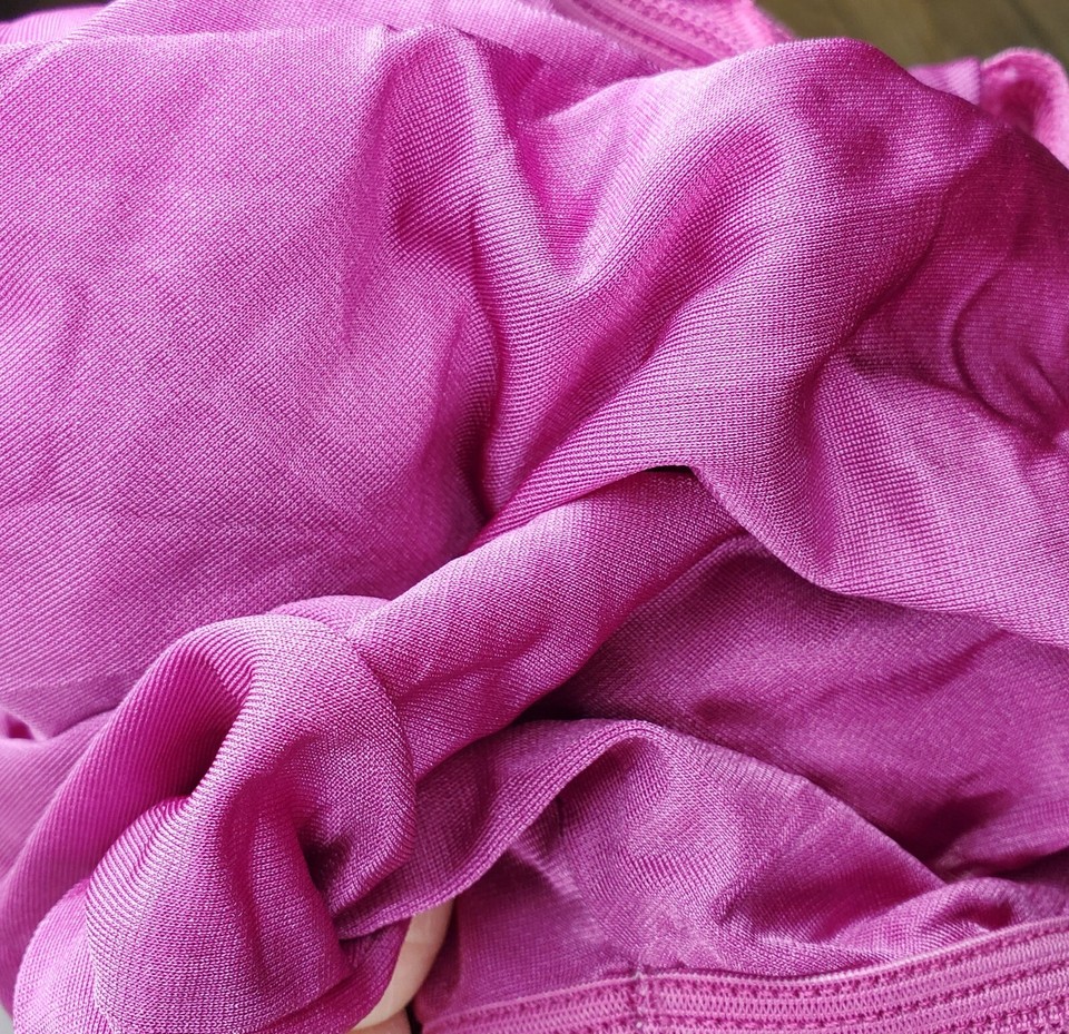 Vtg Sheer Panties Shiny Silky Nylon Gusset Plus Size 14 Sissy Sexy ...