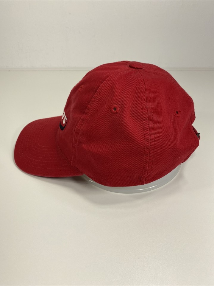 Vintage ABC Baseball Hat Cap Sports Red Top Of The World Adjustable ...