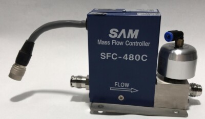 SAM MASS FLOW CONTROLLER SFC480C / MO-4V4C2 / HE / 50CCM | eBay
