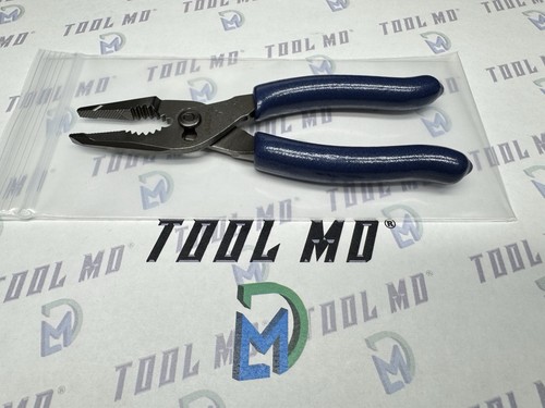 Snap-on Tools POWER BLUE 5" Soft Grip Mini Long Nose Slip Joint Pliers ...