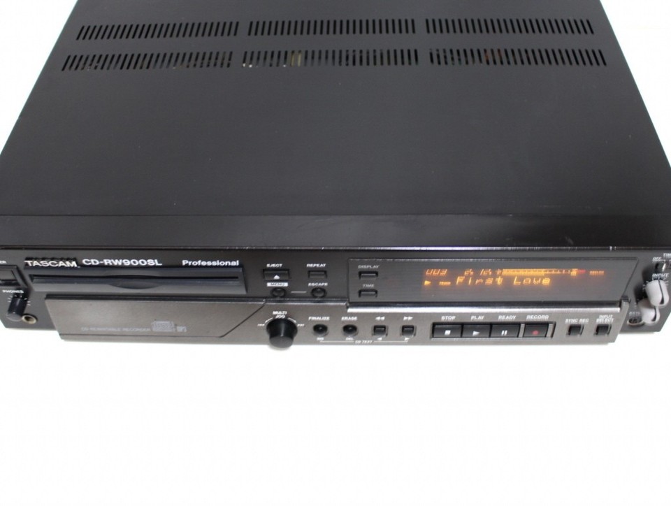 TASCAM CD-RW 900SL Commercial CD Recorder with Compatible Remote ...