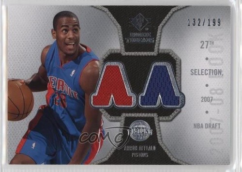 2007-08 SP Rookie Threads Rookie Threads Silver /199 Arron Afflalo #RT ...