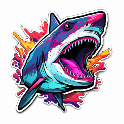 Autoaufkleber Sticker Hai Fisch Aufkleber | eBay.de