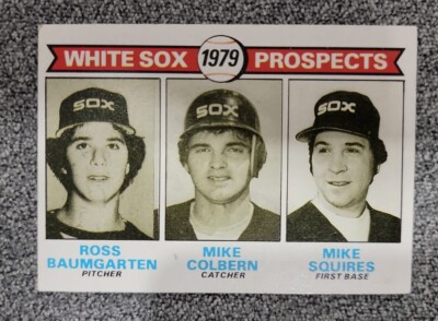 1979 TOPPS WHITE SOX PROSPECTS - ROSS BAUMGARTEN/MIKE COLBERN/MIKE ...