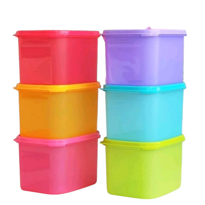 Tupperware Modular Mates Mini Rectangular #2 1.9L New Colored Container ...
