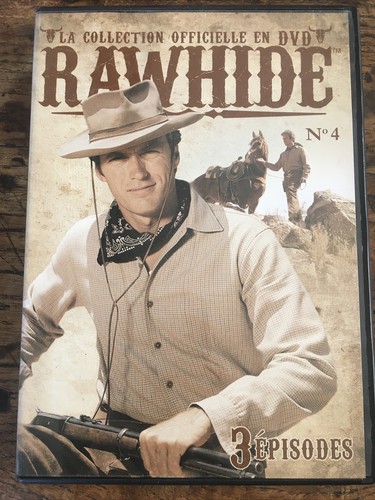 COLLECTION RAWHIDE ... DVD N°4 ( épisodes 10 à 12 ) ... CLINT EASTWOOD ...