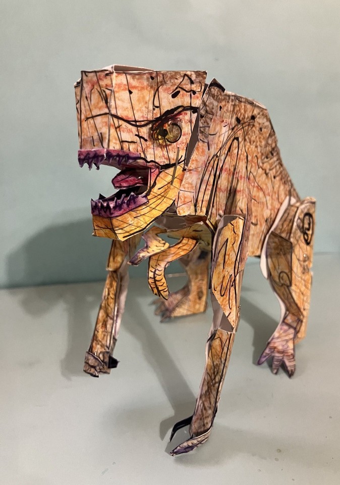 Mattel Jurassic World Rebirth Lab Lockdown T-Rex And Distortus Rex Lot ...