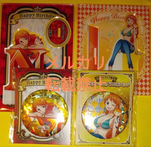 One Piece Nami Mugiwara Store Birthday Set | eBay