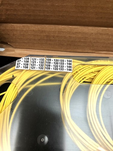 COMMSCOPE LOADED FIBER CABLE OPTIC SHELF WITH 200FT STORED /61 MTS | eBay