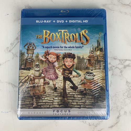 The Boxtrolls (Blu-ray/DVD, 2015, 2-Disc Set, Digital Copy UltraViolet ...