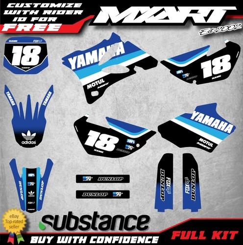 YAMAHA YZ 85 2002 - 2014 custom graphics STANCE STYLE decals, sticker ...
