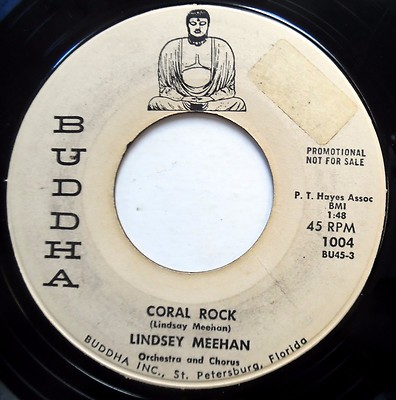 LINDSEY MEEHAN promo 45 Calypso POPCORN Inst. Coral Rock / Where Is She ...
