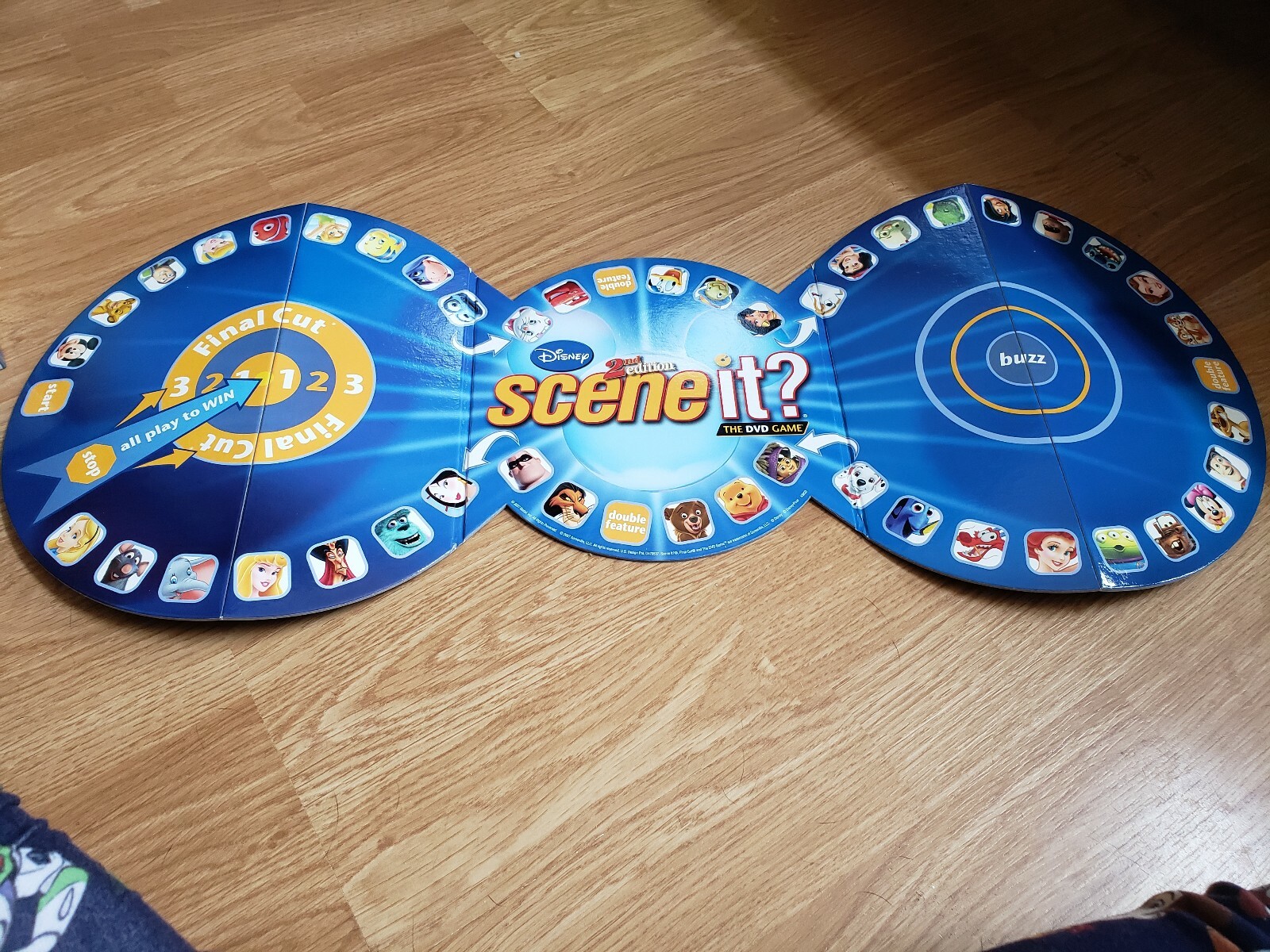 Disney Scene It? 2nd Edition Replacement Game Board | eBay