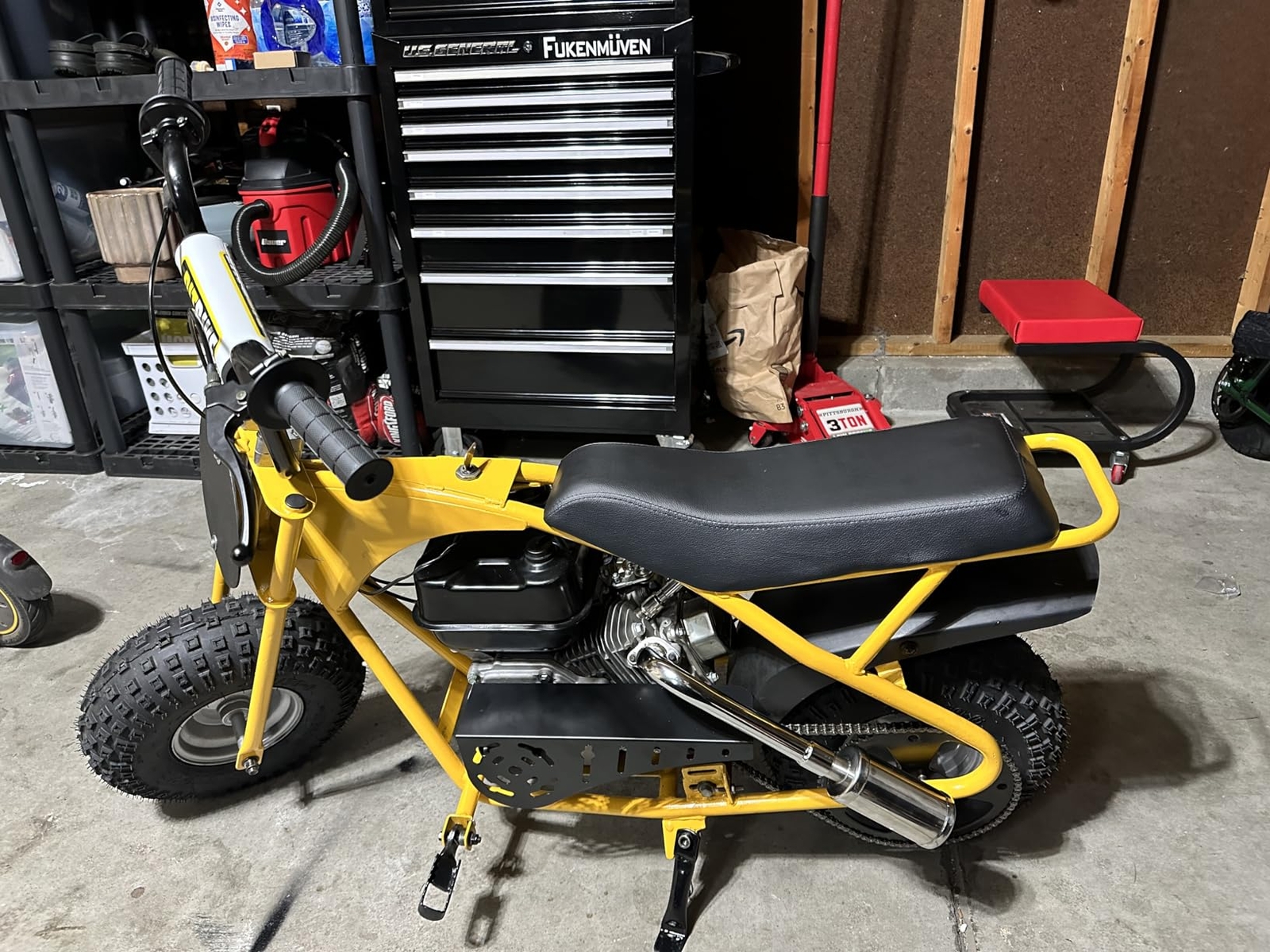 Exhaust Muffler For Predator 196cc 212cc Go Kart Mini Bikes Honda GX160 ...