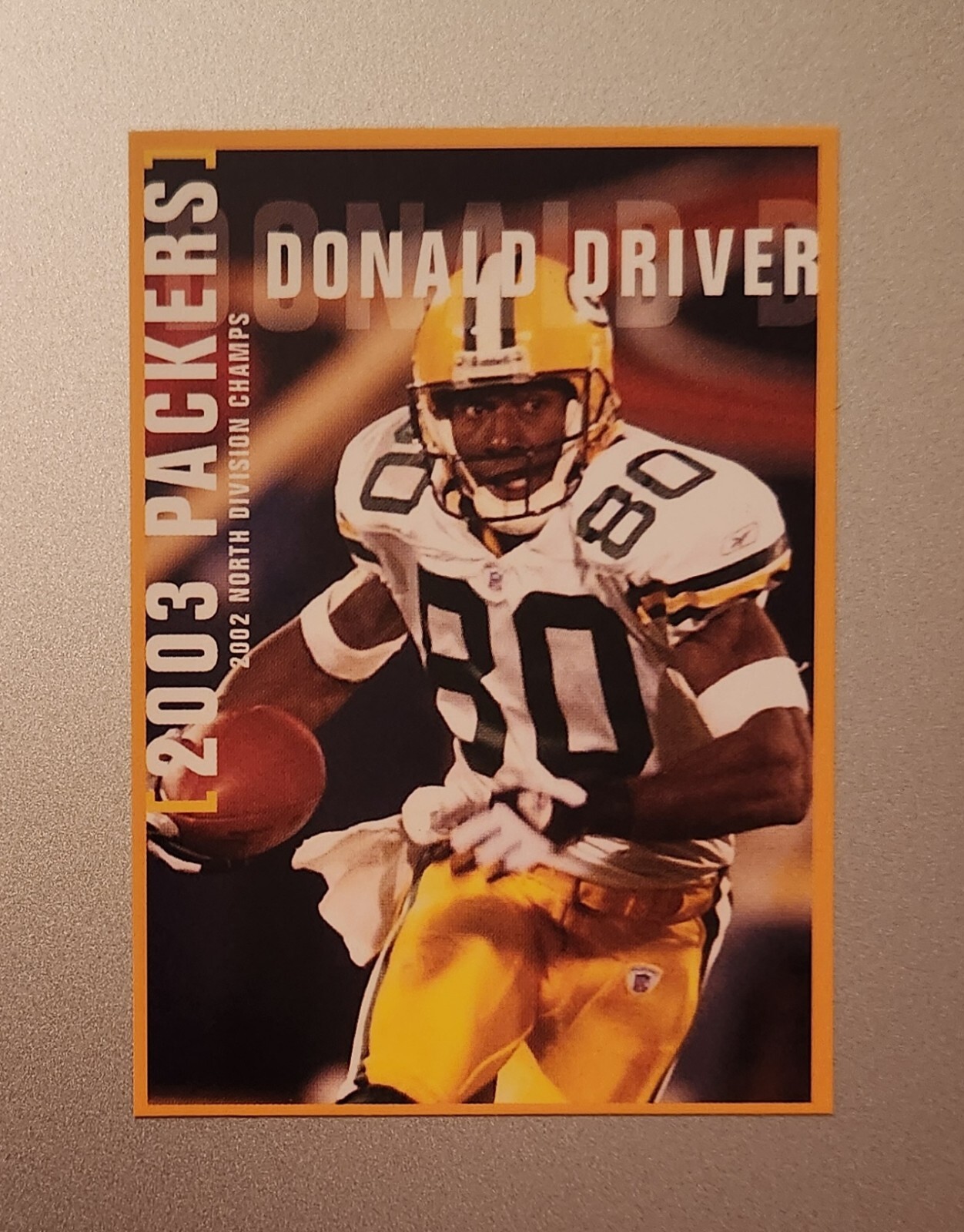 2003 Police Donald Driver Card #13 | eBay