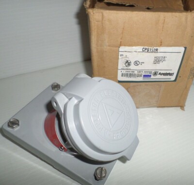 Appleton CPS152R Receptacle Cover Assembly 125-250Vac 20A Hazardous ...