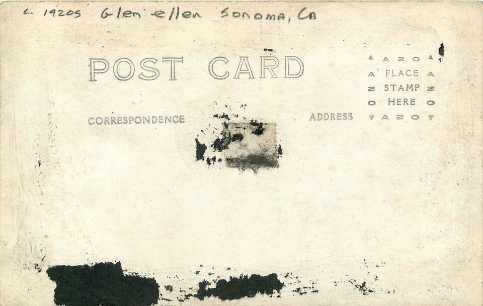 Postcard C C-1920s California Sonoma Glen Ellen London's Ranch Hammock ...
