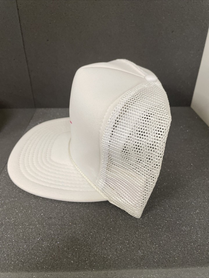 Lot of 2 Flamingo Hilton Reno Hat Cap Snap Back White Pink Trucker ...