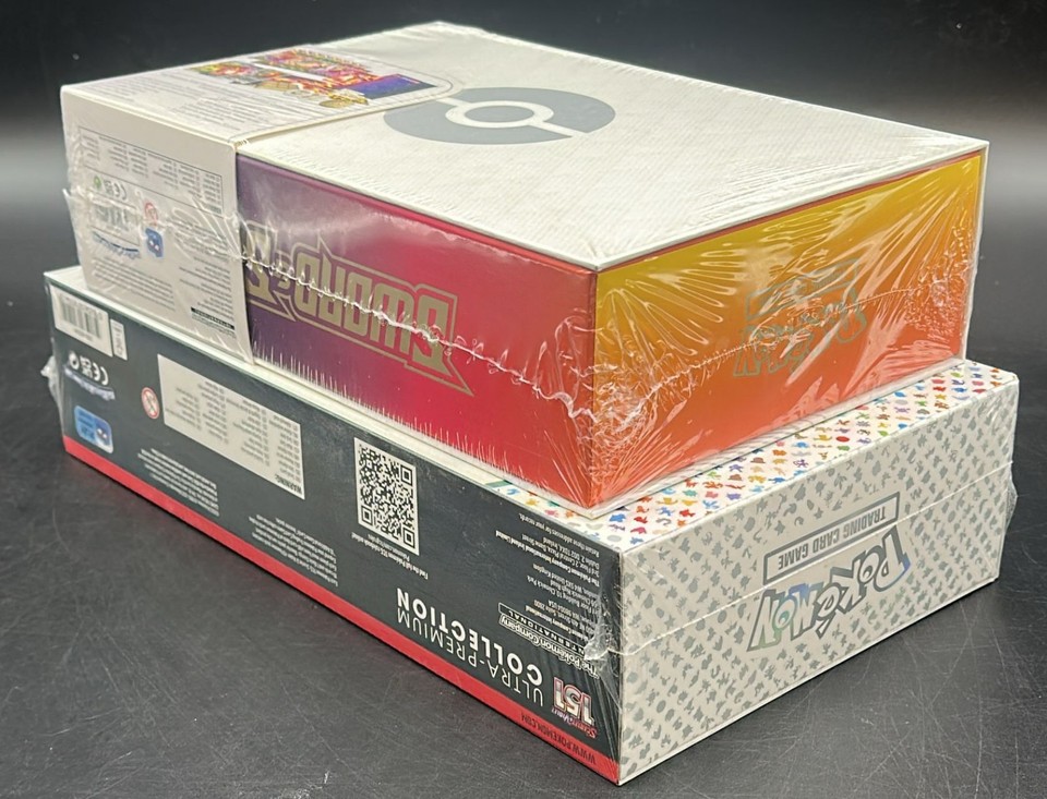 Lot of (2) Pokemon TCG 151 & Charizard Ultra Premium Collection Boxes ...