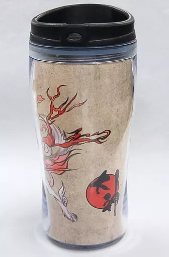 Okami Amaterasu Original Tumbler Mug 6.5in Flame Design Pasera Resorts ...