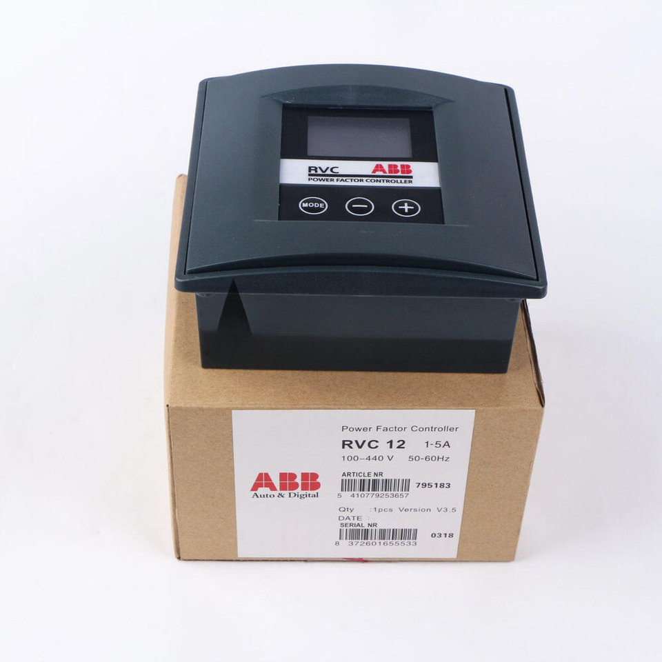 1PCS NEW ABB RVC-12 Power Factor Controller RVC 12 | eBay