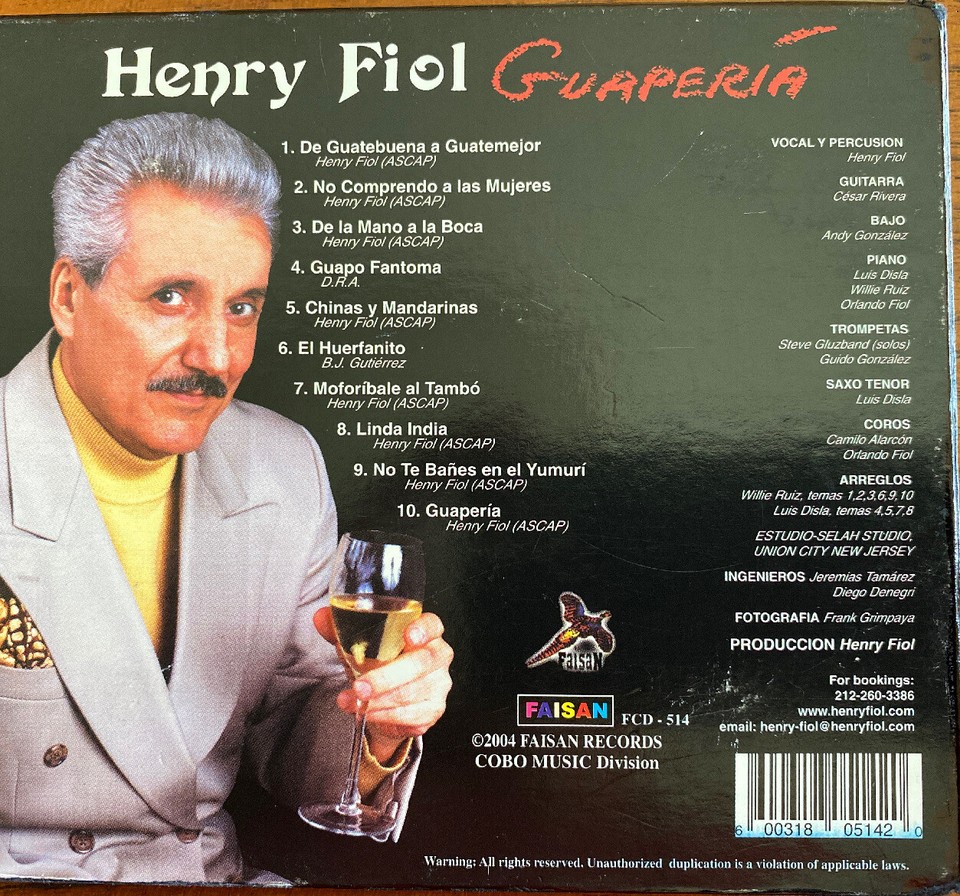 Henry Fiol Gaperia Salsa CD 2004 Falsan Records | eBay