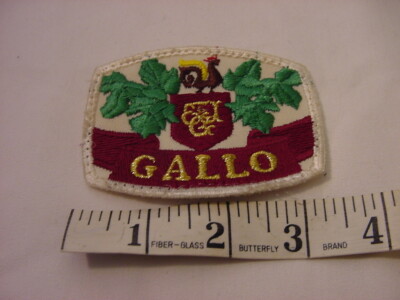 VTG PATCH - GALLO - IRON ON SEW ON PATCH | eBay