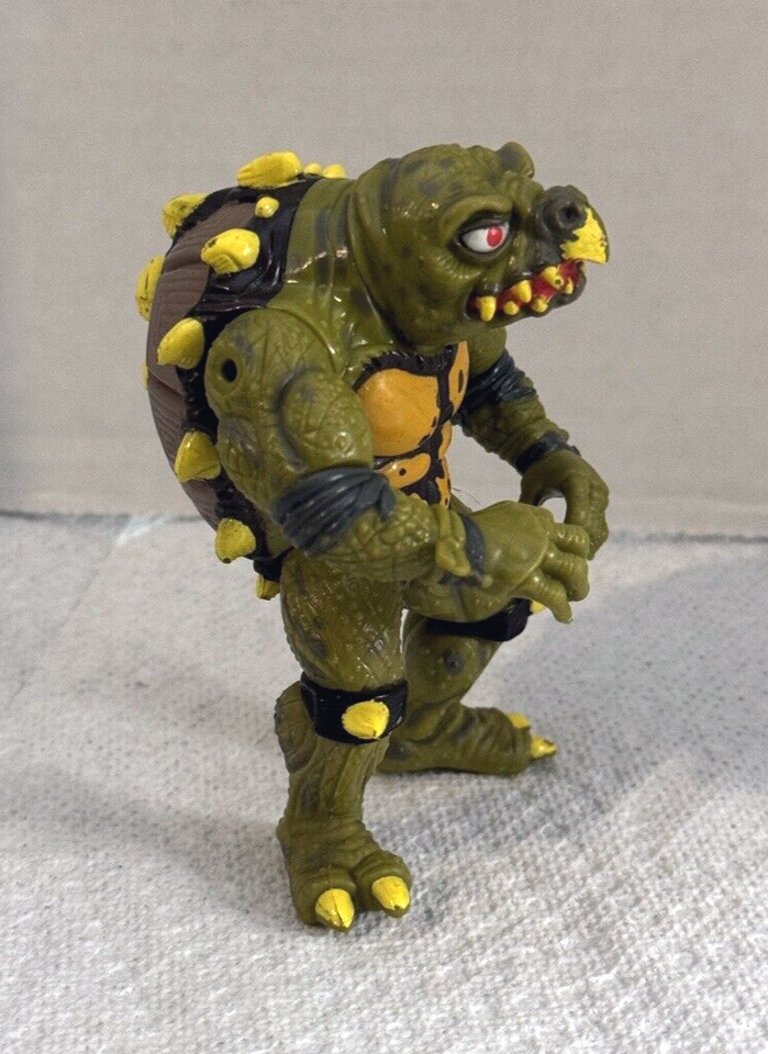 5" 1991 TMNT Tokka Sinister Snappin' Turtle Figure Teenage Mutant Ninja ...