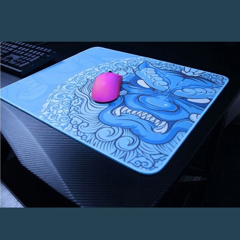 Smooth Large Mouse Pad with Stitched Synthetic Fiber Micro-coat Mouse ...