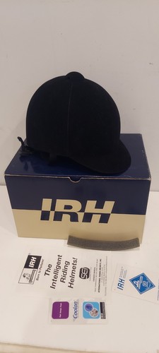 International Horse Riding Helmet-Hunt Cap Size 6 3/4 Black velvet SEI ...