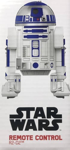 DISNEY STAR WARS R2 D2 Remote Control High Speed 2 Channel RC 27MHz ...