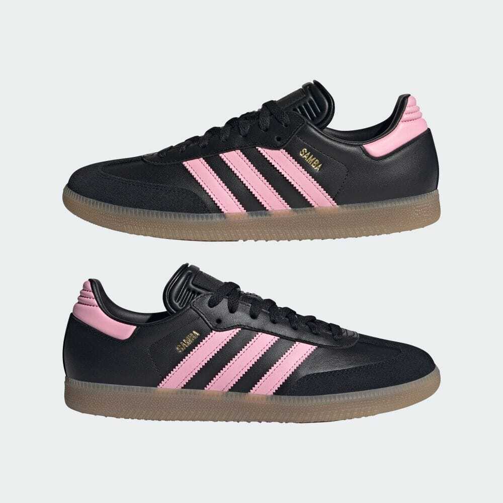 IH8157 Inter Miami CF adidas Originals Samba Core Black Light Pink Gum ...