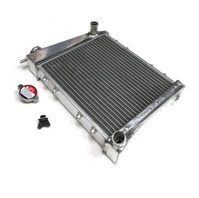 UNIVERSAL KIT CAR TRACK RALLY RACING ALLOY RADIATOR TWIN CORE 260 x ...