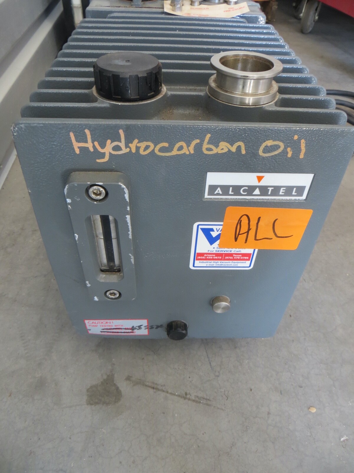 CIT Alcatel Annecy 2063 C2 Rotary Vane Vacuum Pump | eBay