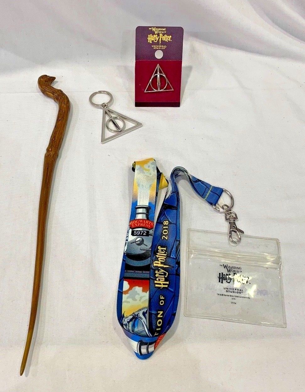 Universal Studios Harry Potter, Viktor Krum Collector Wand, Pin and Key ...