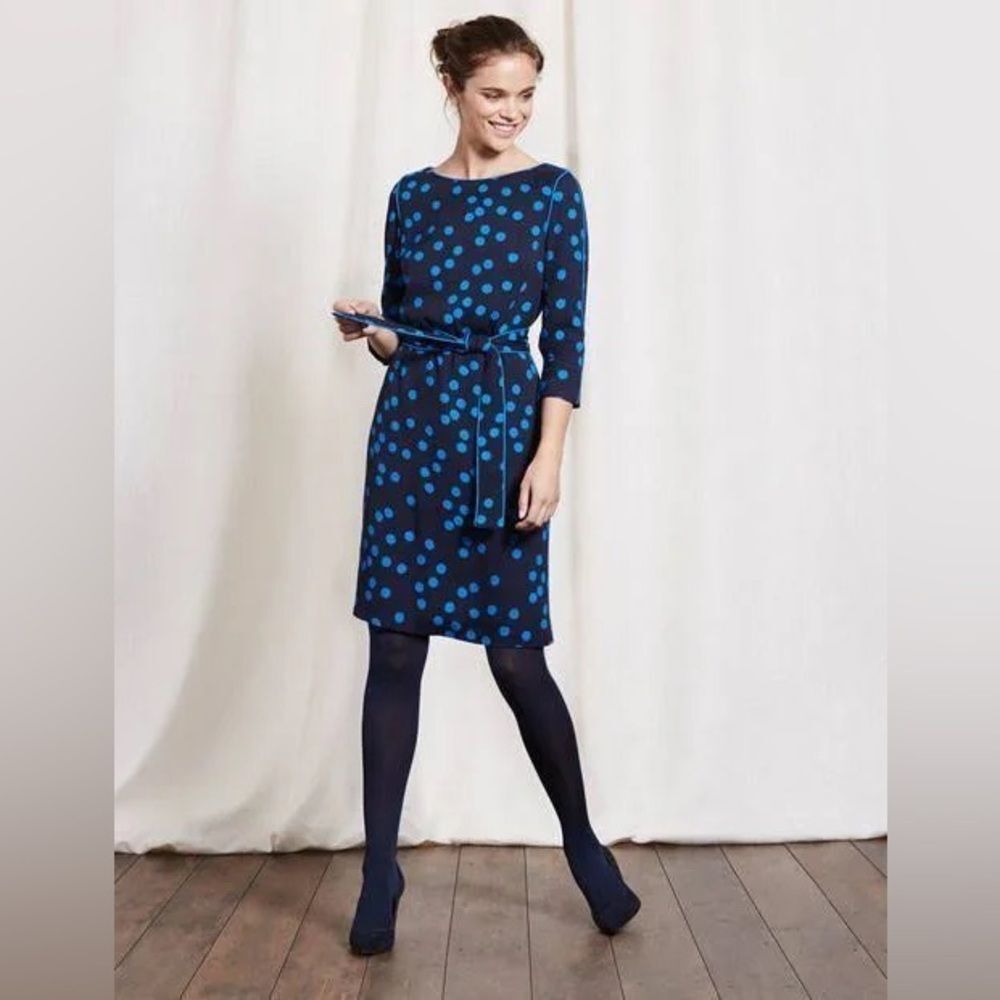 Boden Kelly Polka dot dress - Gem