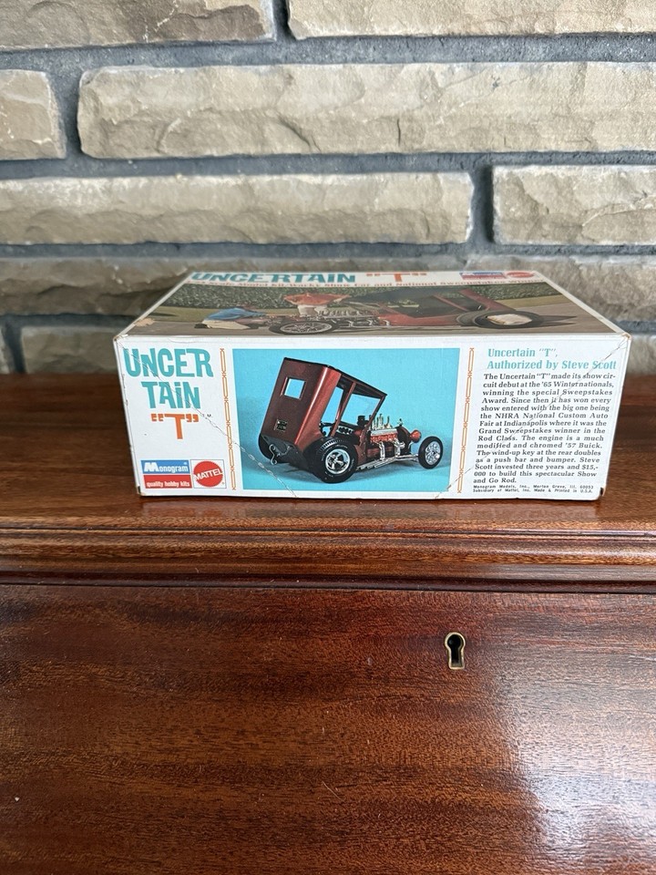 Original Uncertain T model Kit by Monogram | eBay