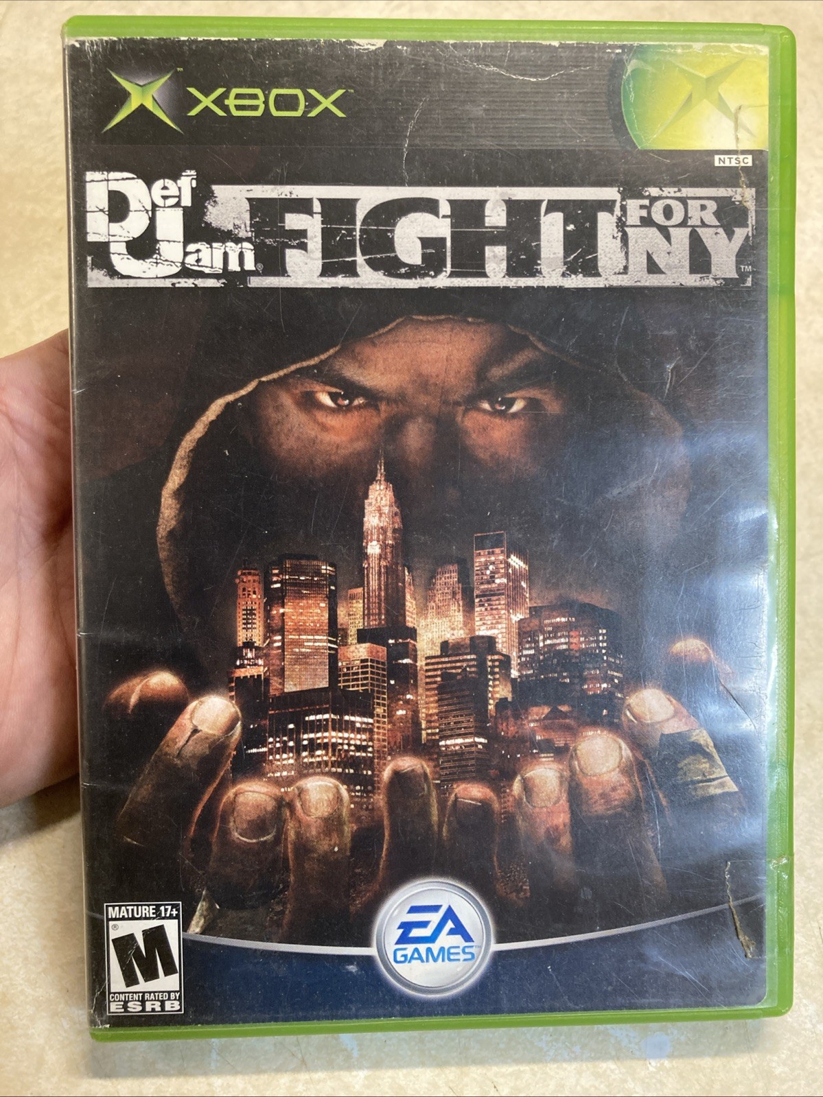 Def Jam Fight for NY Microsoft Xbox Case And Manual Only. No Game ...