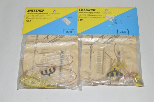 HO scale building structure lighting kit Vollmer 3533 lot set of 2 | eBay
