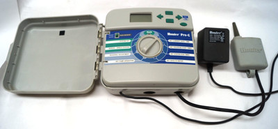 HUNTER PRO-C 9-Station PCC-900i Irrigation Sprinkler Controller WORKING ...