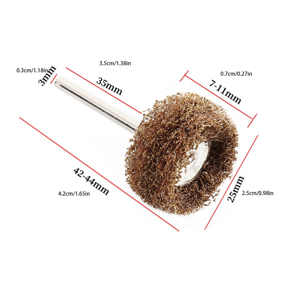 80PPack Small Buffing Abrasive Wheel Surface Polishing Shank Craft ...