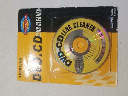 Sterling DVD CD Lens Cleaner for Dvd Players CD Players Game Consoles ...