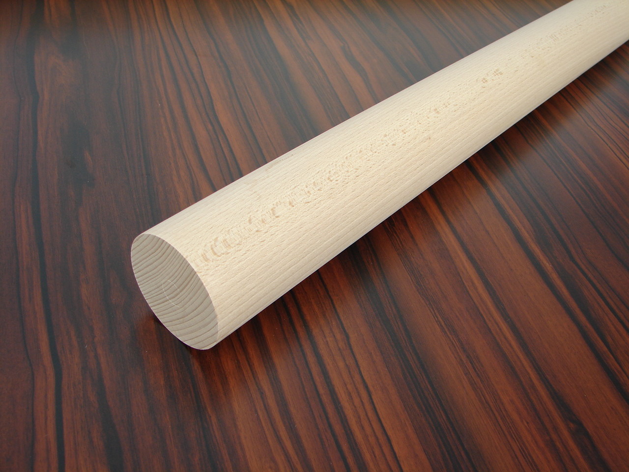 Rundstab Buche Ø 70 und 75mm x 1000mm Rundstäbe Holzrundstab Rundholz ...