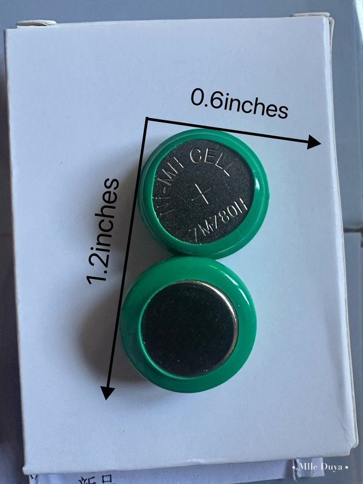 3-PACK Replacement Rechargeable NiMH Batteries for TV Ears 5.0 Headset ...